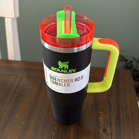 Stanley | Kitchen | Black Neon Stanley 3 Oz Quencher H20 Tumbler Brand ...